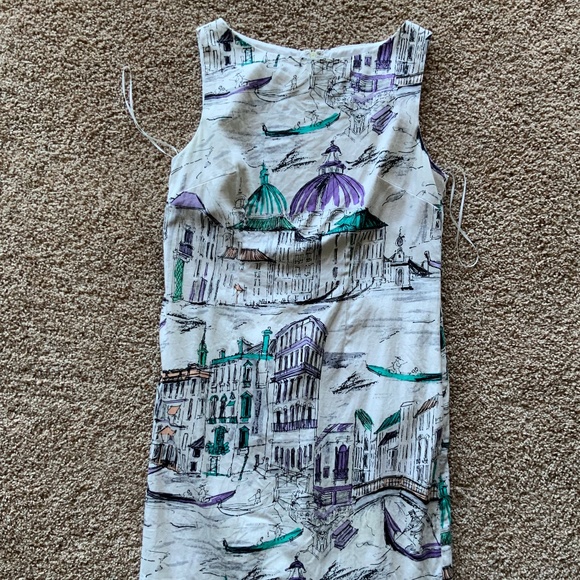 NorthStyle | Dresses | Cotton Sheath Dress With Venice Print | Poshmark